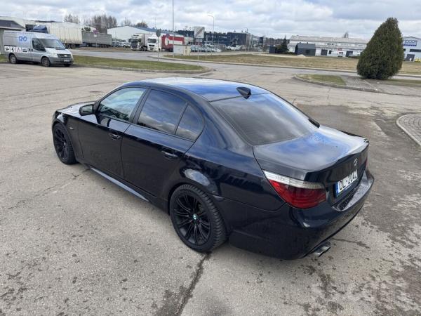 Blue BMW 535 2005 in Riga, with an engine capacity of 3.00 L and mileage of 0 thousand km for 4770 €, photo 2 on AUTOMOTO.COM.LV
