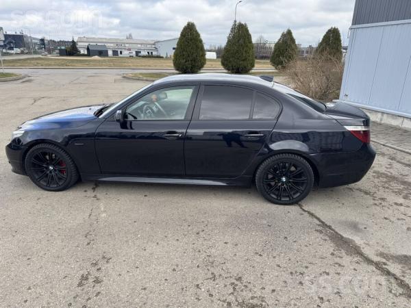 Blue BMW 535 2005 in Riga, with an engine capacity of 3.00 L and mileage of 0 thousand km for 4770 €, photo 5 on AUTOMOTO.COM.LV