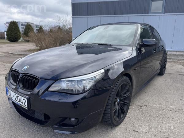 Blue BMW 535 2005 in Riga, with an engine capacity of 3.00 L and mileage of 0 thousand km for 4770 €, photo 6 on AUTOMOTO.COM.LV