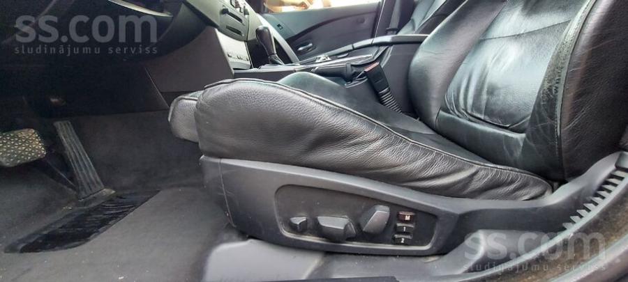 Zils BMW 535 2005 Jēkabpils, ar dzinēja tilpumu 3.00 L un nobraukumu 316 tūkst. km par 5500 €, foto 12 vietnē AUTOMOTO.COM.LV