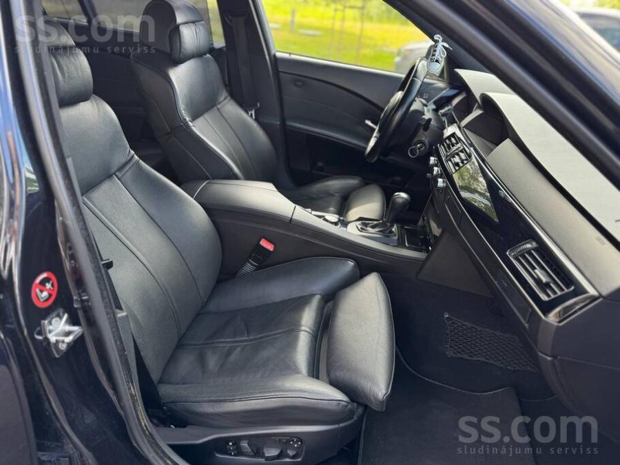 Zils BMW 535 2005 Rīga, ar dzinēja tilpumu 3.00 L un nobraukumu 386 tūkst. km par 5350 €, foto 9 vietnē AUTOMOTO.COM.LV