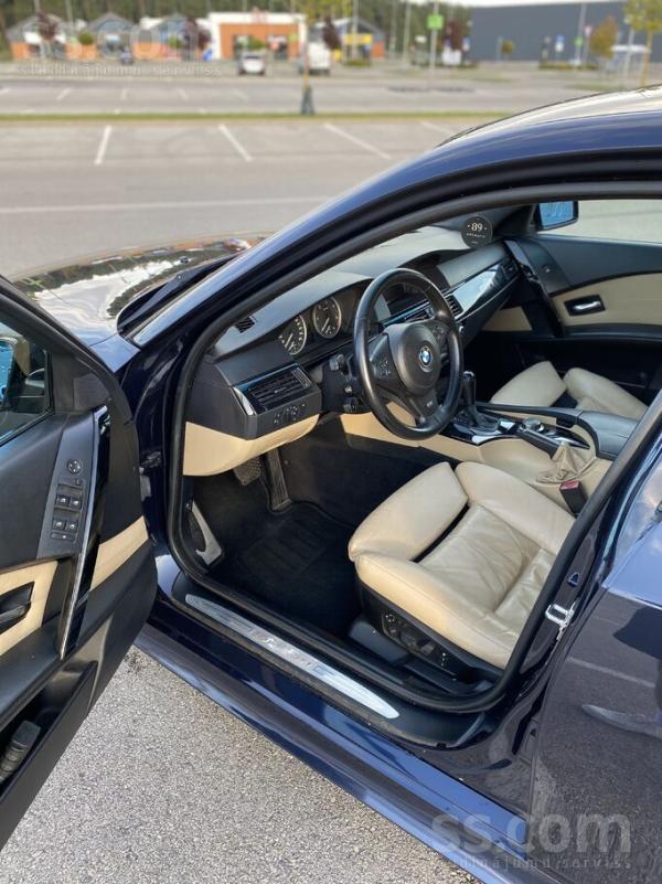 Zils BMW 535 2005 Rīga, ar dzinēja tilpumu 3.00 L un nobraukumu 352 tūkst. km par 9000 €, foto 9 vietnē AUTOMOTO.COM.LV