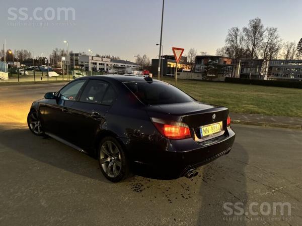 Blue BMW 535 2006 in Riga, with an engine capacity of 3.00 L and mileage of 328 thousand km for 7999 €, photo 6 on AUTOMOTO.COM.LV