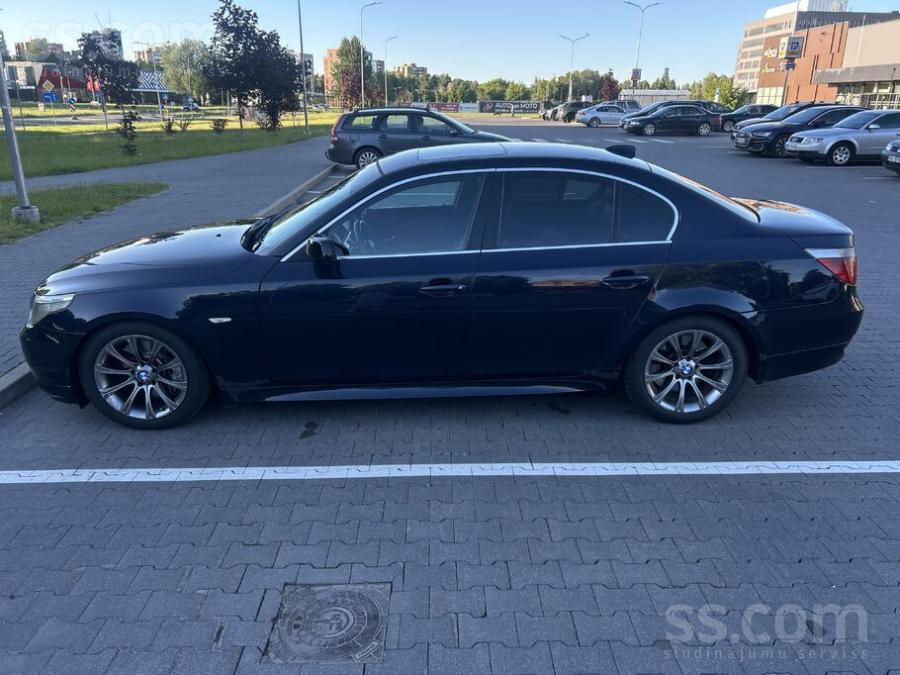 Синий БМВ 535 2006 в Рига, объемом двигателя 3.00 л и пробегом 285 тыс. км за 5350 €, фото 4 на AUTOMOTO.COM.LV