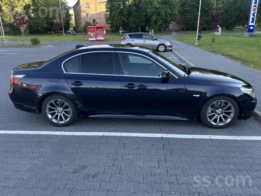Синий БМВ 535 2006 в Рига, объемом двигателя 3.00 л и пробегом 285 тыс. км за 5350 €, фото 5 на AUTOMOTO.COM.LV