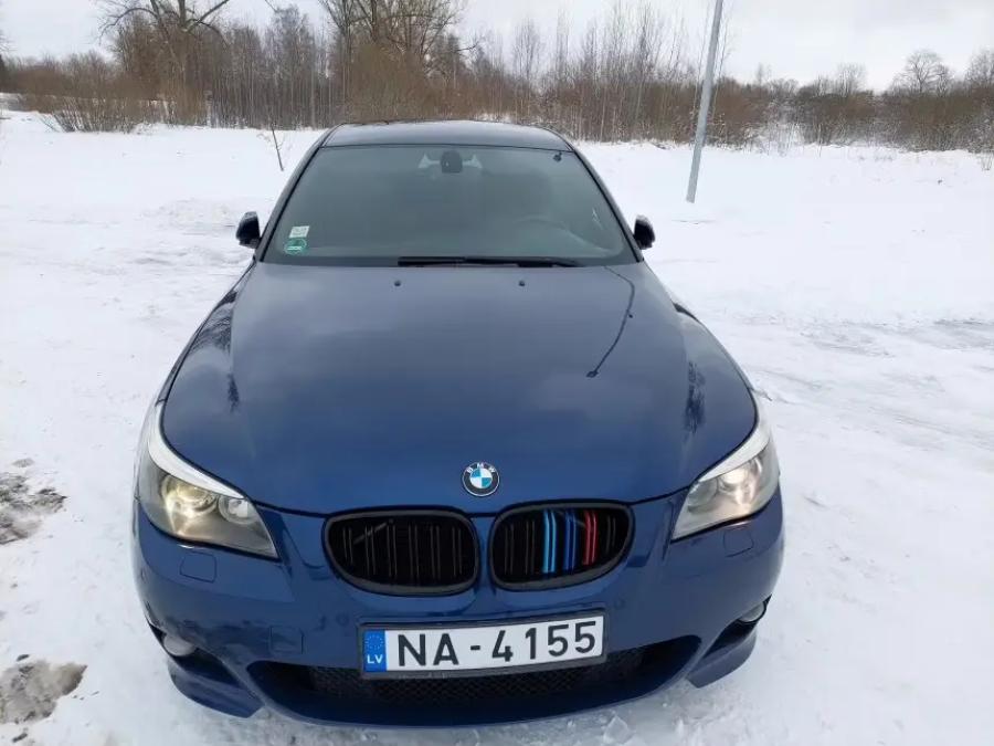 Синий БМВ 535 2006 в Екабпилс, объемом двигателя 3.00 л и пробегом 282 тыс. км за 6900 €, фото 4 на AUTOMOTO.COM.LV