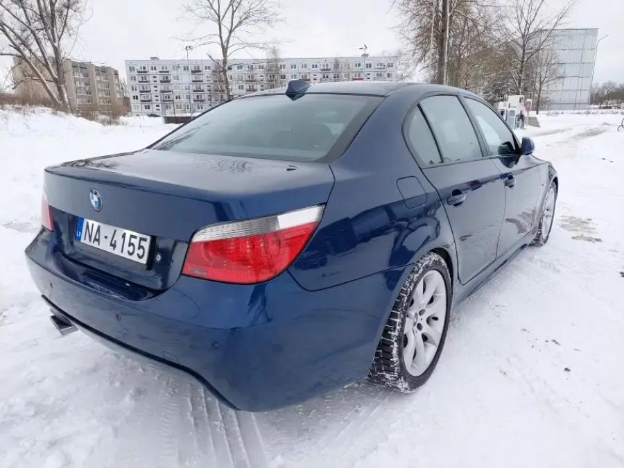 Синий БМВ 535 2006 в Екабпилс, объемом двигателя 3.00 л и пробегом 282 тыс. км за 6900 €, фото 6 на AUTOMOTO.COM.LV