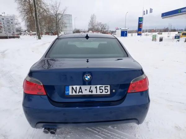 Синий БМВ 535 2006 в Екабпилс, объемом двигателя 3.00 л и пробегом 282 тыс. км за 6900 €, фото 6 на AUTOMOTO.COM.LV