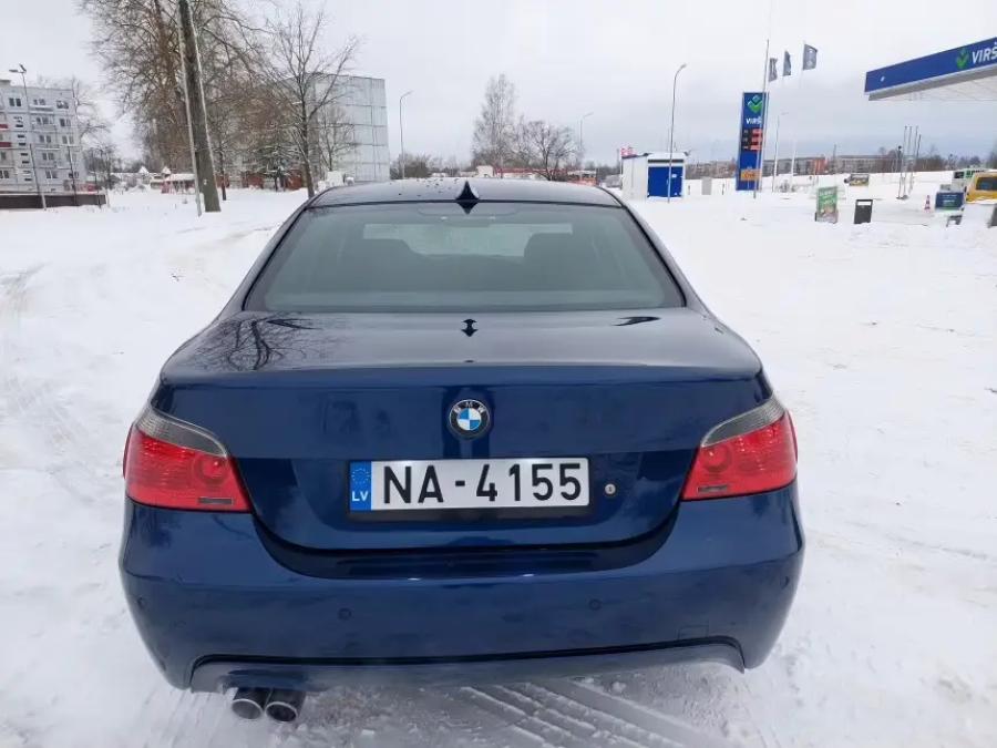 Синий БМВ 535 2006 в Екабпилс, объемом двигателя 3.00 л и пробегом 282 тыс. км за 6900 €, фото 7 на AUTOMOTO.COM.LV
