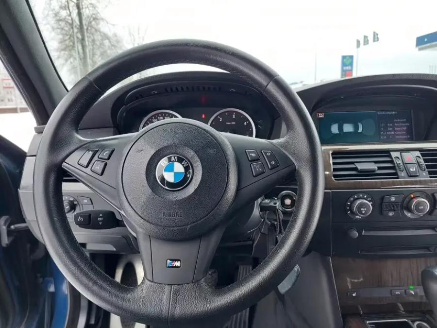 Синий БМВ 535 2006 в Екабпилс, объемом двигателя 3.00 л и пробегом 282 тыс. км за 6900 €, фото 11 на AUTOMOTO.COM.LV
