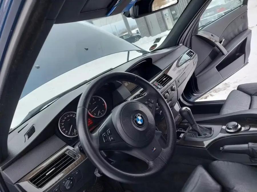 Синий БМВ 535 2006 в Екабпилс, объемом двигателя 3.00 л и пробегом 282 тыс. км за 6900 €, фото 17 на AUTOMOTO.COM.LV