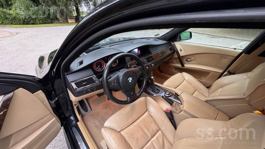 Zils BMW 535 2006 Rīga, ar dzinēja tilpumu 3.00 L un nobraukumu 378 tūkst. km par 9200 €, foto 6 vietnē AUTOMOTO.COM.LV