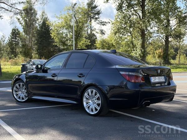 Blue BMW 535 2006 in Riga, with an engine capacity of 3.00 L and mileage of 357 thousand km for 6250 €, photo 10 on AUTOMOTO.COM.LV