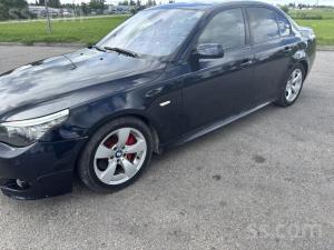Zils BMW 535 2007 Jelgava, ar dzinēja tilpumu 3.00 L un nobraukumu 300 tūkst. km par 6500 €, foto  vietnē AUTOMOTO.COM.LV