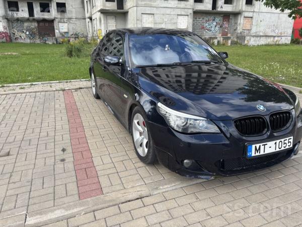 Blue BMW 535 2007 in Jelgava, with an engine capacity of 3.00 L and mileage of 300 thousand km for 6500 €, photo 6 on AUTOMOTO.COM.LV