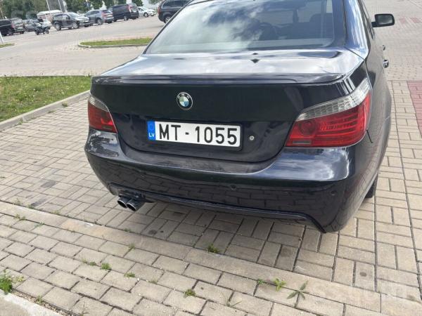 Blue BMW 535 2007 in Jelgava, with an engine capacity of 3.00 L and mileage of 300 thousand km for 6500 €, photo 10 on AUTOMOTO.COM.LV