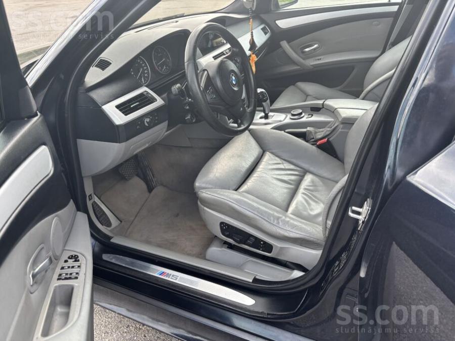Zils BMW 535 2007 Jelgava, ar dzinēja tilpumu 3.00 L un nobraukumu 300 tūkst. km par 6500 €, foto 5 vietnē AUTOMOTO.COM.LV