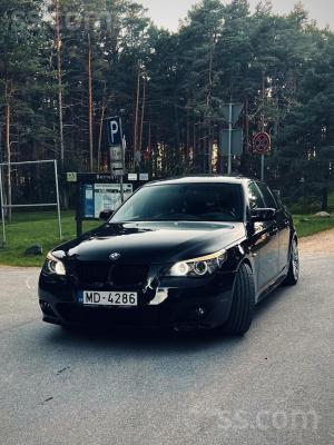 Blue BMW 535 2007 in Liepaja, with an engine capacity of 3.00 L and mileage of 328 thousand km for 12499 €, photo  on AUTOMOTO.COM.LV