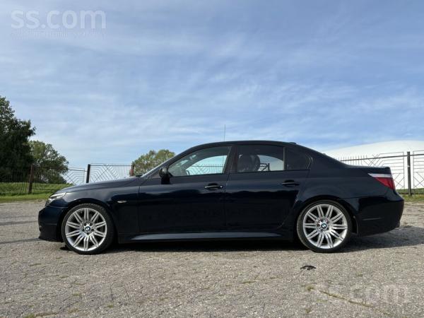 Blue BMW 535 2007 in Liepaja, with an engine capacity of 3.00 L and mileage of 328 thousand km for 12499 €, photo 7 on AUTOMOTO.COM.LV