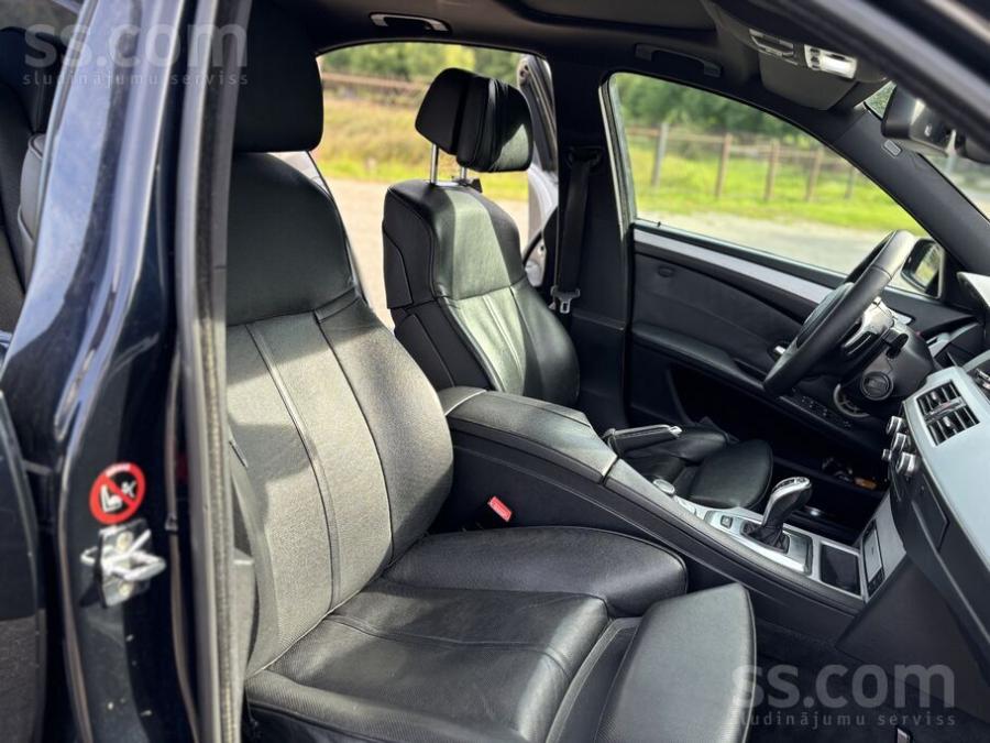 Zils BMW 535 2007 Liepāja, ar dzinēja tilpumu 3.00 L un nobraukumu 328 tūkst. km par 12499 €, foto 9 vietnē AUTOMOTO.COM.LV