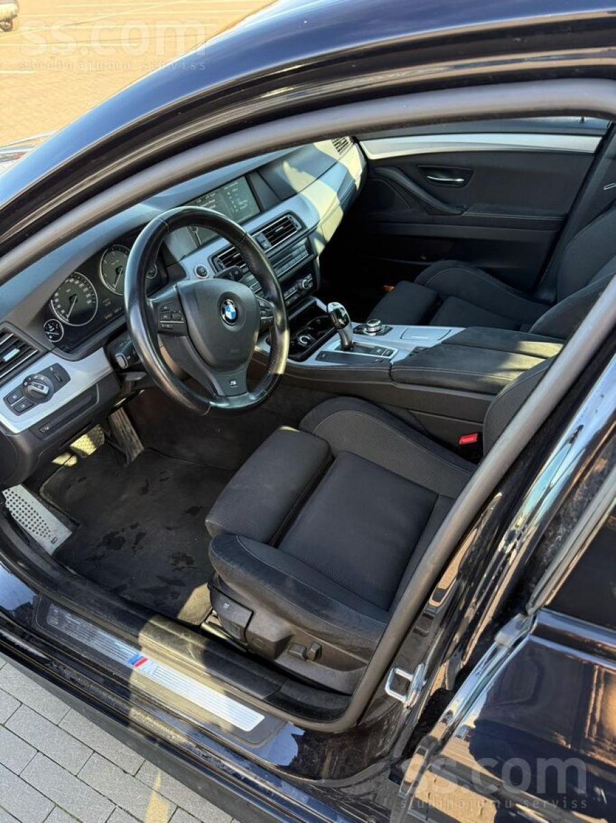Blue BMW 535 2010 in Rezekne, with an engine capacity of 3.00 L and mileage of 209 thousand km for 12000 €, photo 4 on AUTOMOTO.COM.LV