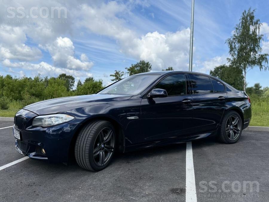 Blue BMW 535 2011 in Riga, with an engine capacity of 3.00 L and mileage of 344 thousand km for 13000 €, photo 3 on AUTOMOTO.COM.LV