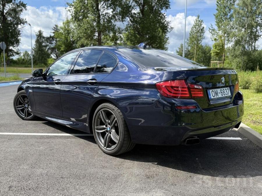 Blue BMW 535 2011 in Riga, with an engine capacity of 3.00 L and mileage of 344 thousand km for 13000 €, photo 4 on AUTOMOTO.COM.LV