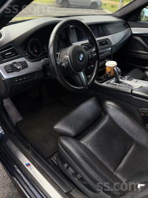 Blue BMW 535 2011 in Riga, with an engine capacity of 3.00 L and mileage of 344 thousand km for 13000 €, photo 8 on AUTOMOTO.COM.LV