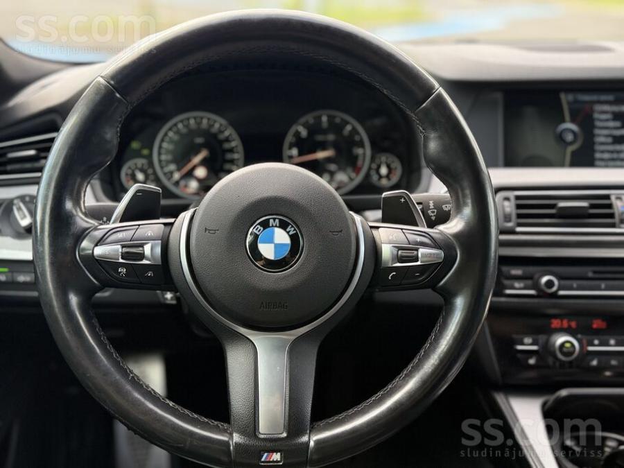 Blue BMW 535 2011 in Riga, with an engine capacity of 3.00 L and mileage of 344 thousand km for 13000 €, photo 10 on AUTOMOTO.COM.LV