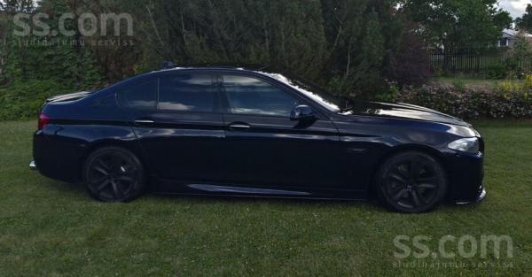 Blue BMW 535 2011 in Riga, with an engine capacity of 3.00 L and mileage of 326 thousand km for 18500 €, photo 1 on AUTOMOTO.COM.LV