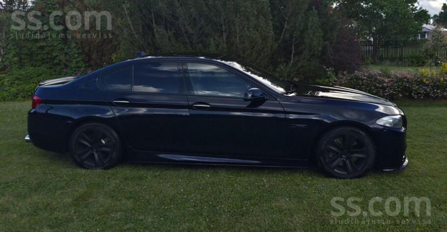 Blue BMW 535 2011 in Riga, with an engine capacity of 3.00 L and mileage of 326 thousand km for 18500 €, photo 1 on AUTOMOTO.COM.LV