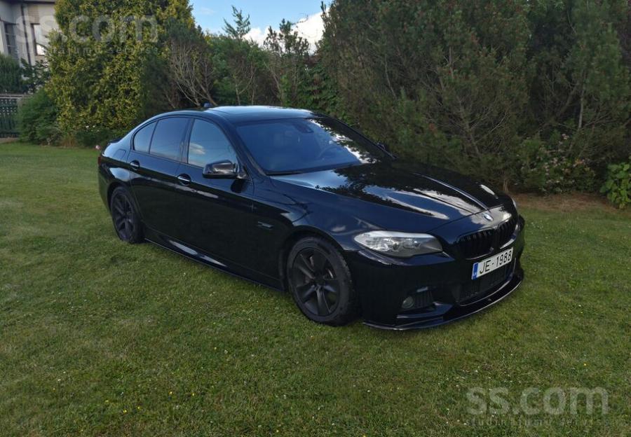 Blue BMW 535 2011 in Riga, with an engine capacity of 3.00 L and mileage of 326 thousand km for 18500 €, photo 3 on AUTOMOTO.COM.LV