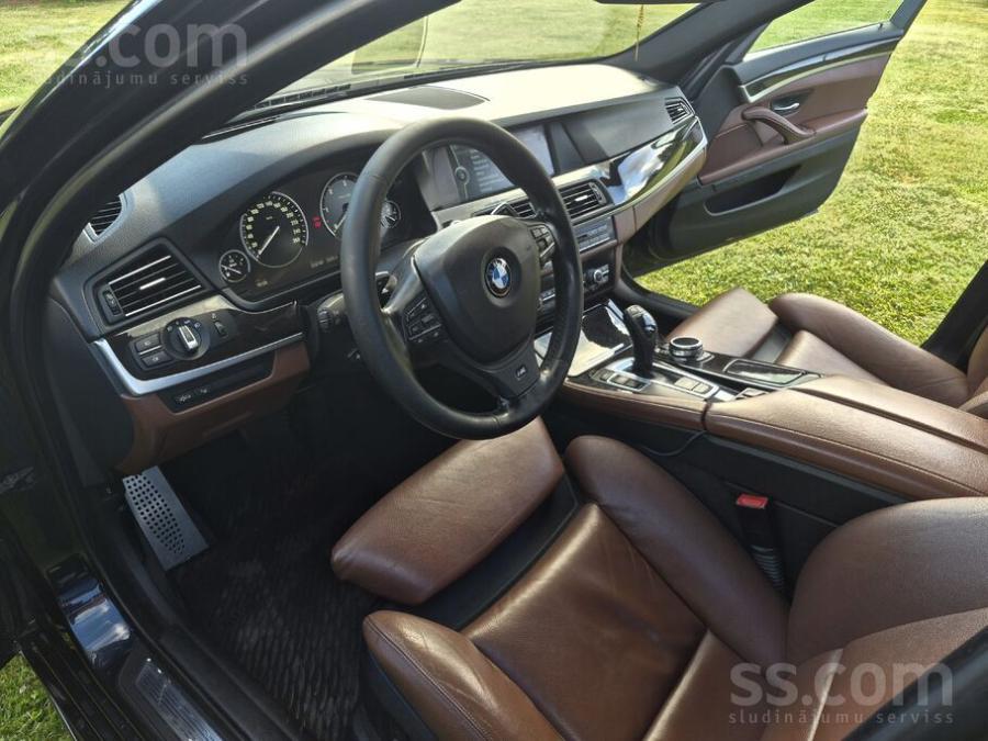 Blue BMW 535 2011 in Riga, with an engine capacity of 3.00 L and mileage of 326 thousand km for 18500 €, photo 17 on AUTOMOTO.COM.LV