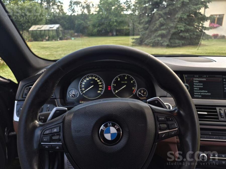 Blue BMW 535 2011 in Riga, with an engine capacity of 3.00 L and mileage of 326 thousand km for 18500 €, photo 20 on AUTOMOTO.COM.LV