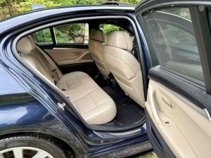 Blue BMW 535 2011 in Vilnius, with an engine capacity of 2.98 L and mileage of 245 thousand km for 12900 €, photo 18 on AUTOMOTO.COM.LV