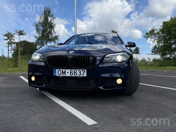 Синий БМВ 535 2011 в Рига, объемом двигателя 3.00 л и пробегом 345 тыс. км за 13300 €, фото 6 на AUTOMOTO.COM.LV