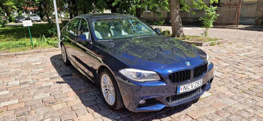 Синий БМВ 535 2011 в Клайпеда, объемом двигателя 2.98 л и пробегом 140 тыс. км за 8800 €, фото 1 на AUTOMOTO.COM.LV