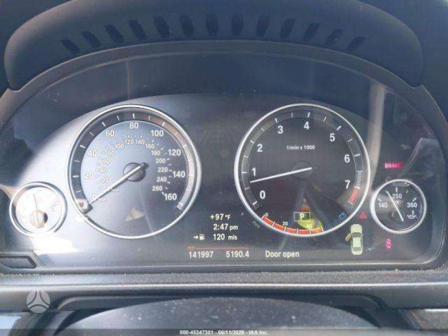 Blue BMW 535 2011 in Klaipeda, with an engine capacity of 0.00 L and mileage of 142 thousand km for 3250 €, photo 8 on AUTOMOTO.COM.LV
