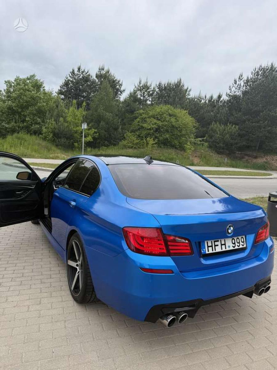 Blue BMW 535 2011 in Vilnius, with an engine capacity of 2.98 L and mileage of 289 thousand km for 9900 €, photo 8 on AUTOMOTO.COM.LV