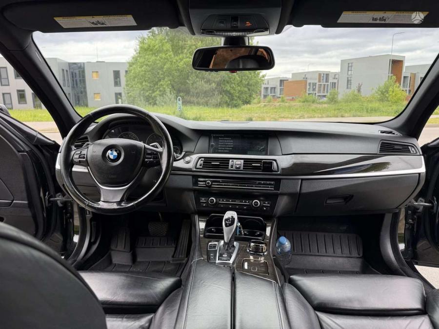 Blue BMW 535 2011 in Vilnius, with an engine capacity of 2.98 L and mileage of 289 thousand km for 9900 €, photo 10 on AUTOMOTO.COM.LV