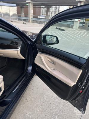 Blue BMW 535 2012 in Vilnius, with an engine capacity of 3.00 L and mileage of 260 thousand km for 8750 €, photo 10 on AUTOMOTO.COM.LV