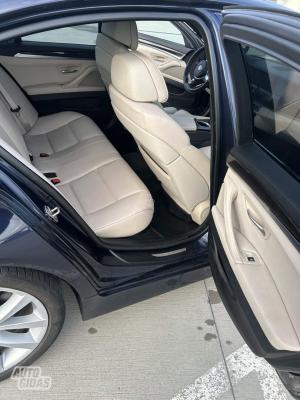 Blue BMW 535 2012 in Vilnius, with an engine capacity of 3.00 L and mileage of 260 thousand km for 8750 €, photo 11 on AUTOMOTO.COM.LV