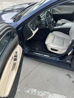 Blue BMW 535 2012 in Vilnius, with an engine capacity of 3.00 L and mileage of 260 thousand km for 8750 €, photo 12 on AUTOMOTO.COM.LV