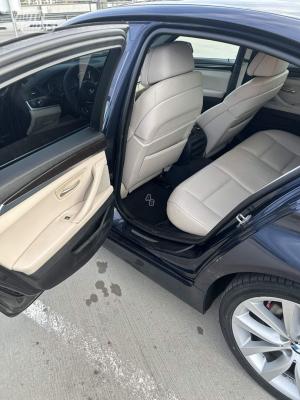 Blue BMW 535 2012 in Vilnius, with an engine capacity of 3.00 L and mileage of 260 thousand km for 8750 €, photo 14 on AUTOMOTO.COM.LV
