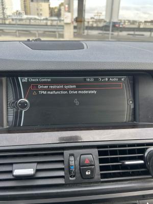 Blue BMW 535 2012 in Vilnius, with an engine capacity of 3.00 L and mileage of 260 thousand km for 8750 €, photo 16 on AUTOMOTO.COM.LV