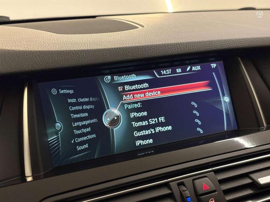 Blue BMW 535 2013 in Marijampole, with an engine capacity of 2.99 L and mileage of 305 thousand km for 9999 €, photo 15 on AUTOMOTO.COM.LV
