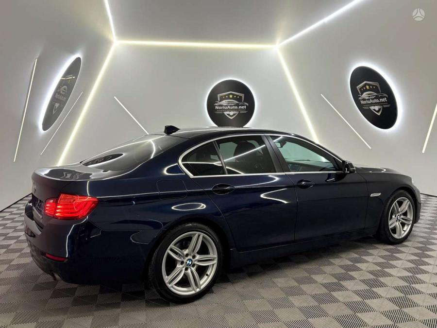 Blue BMW 535 2013 in Marijampole, with an engine capacity of 2.99 L and mileage of 305 thousand km for 9999 €, photo 28 on AUTOMOTO.COM.LV