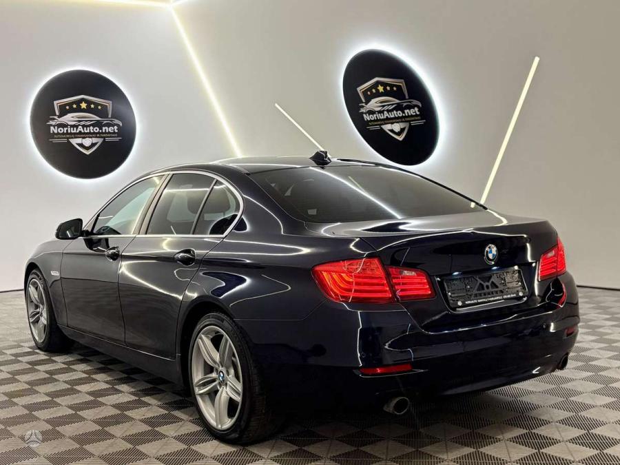 Blue BMW 535 2013 in Marijampole, with an engine capacity of 2.99 L and mileage of 305 thousand km for 9999 €, photo 30 on AUTOMOTO.COM.LV