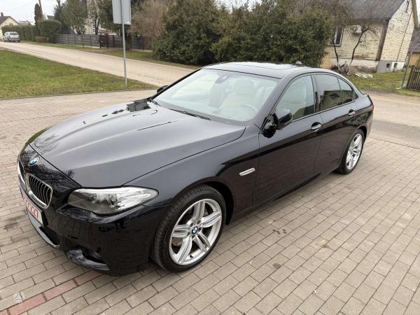 Blue BMW 535 2014 in Prienai, with an engine capacity of 2.99 L and mileage of 243 thousand km for 15950 €, photo 2 on AUTOMOTO.COM.LV