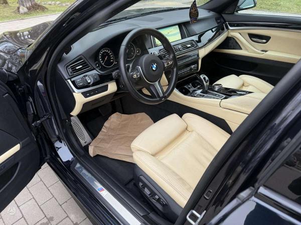 Blue BMW 535 2014 in Prienai, with an engine capacity of 2.99 L and mileage of 243 thousand km for 15950 €, photo 6 on AUTOMOTO.COM.LV